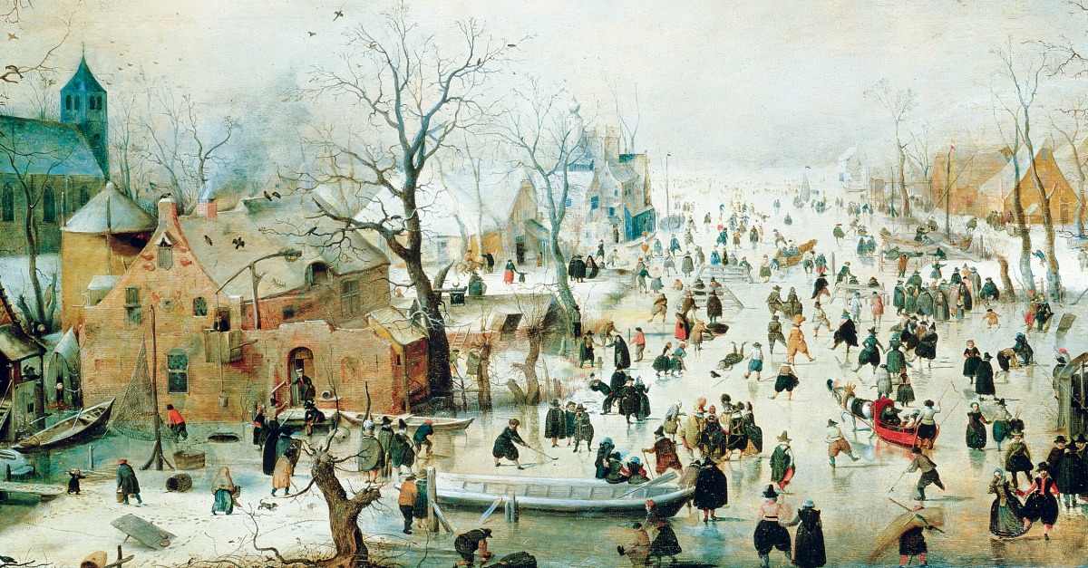 Sports & Games: Winter Landscape with Ice Skaters | Lapham’s Quarterly