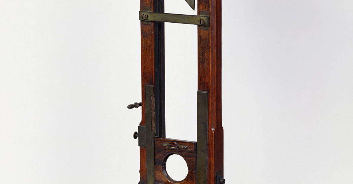 Model guillotine | Lapham’s Quarterly