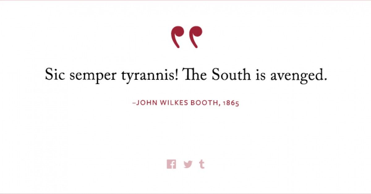 John Wilkes Booth | Lapham’s Quarterly